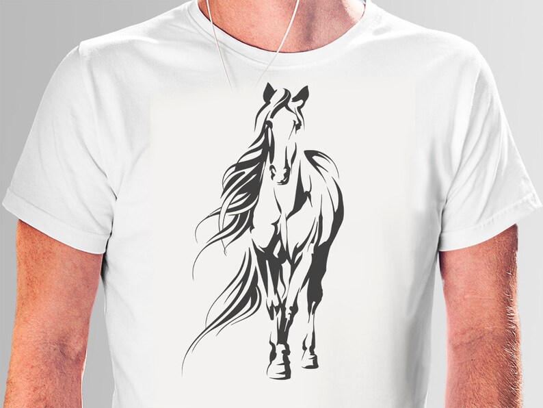 Pferd SVG #6 Pferd Clipart, Pferd Plotterdatei, Plotterdatei ...