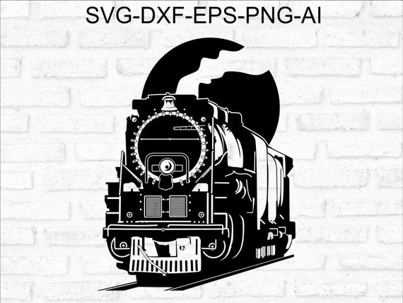 Train Front View Vector