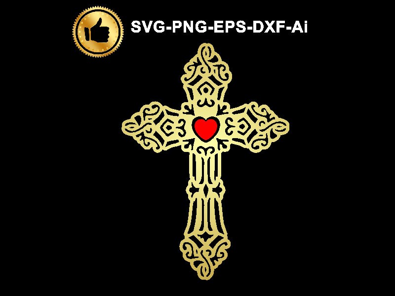 Cross SVG Cross SVG Cut Files for Silhouette Files for - Etsy Canada