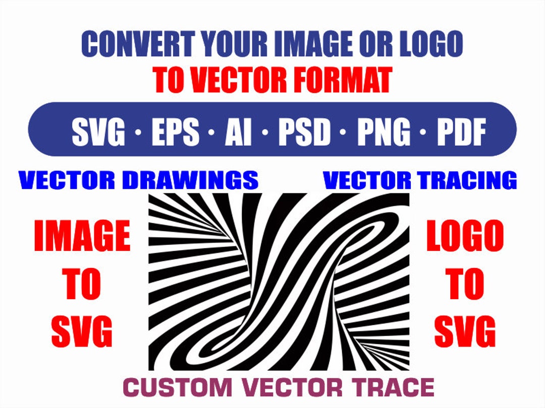 Photo to SVG - Vector Drawings - Custom Logo Recreation - Vector ...