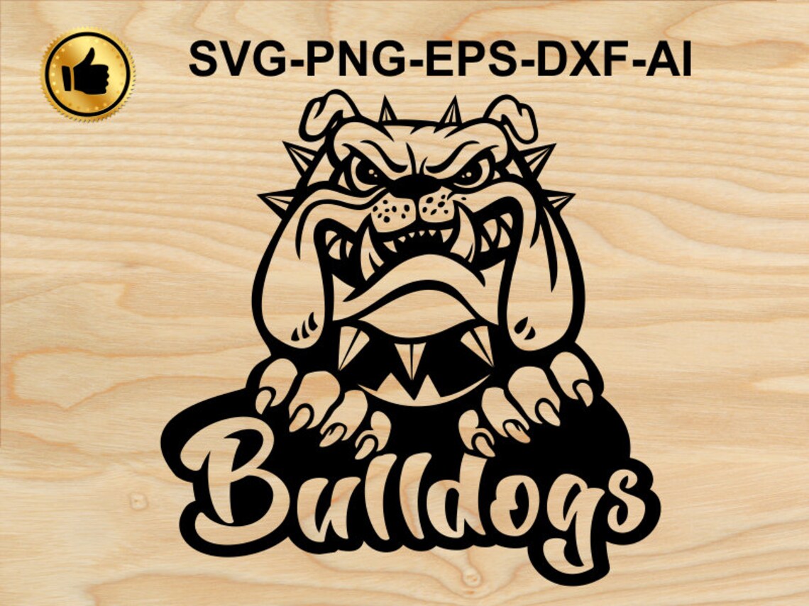 Bulldogs SVG 2 Bulldog SVG Bulldog Clipart Bulldog Cut Files - Etsy