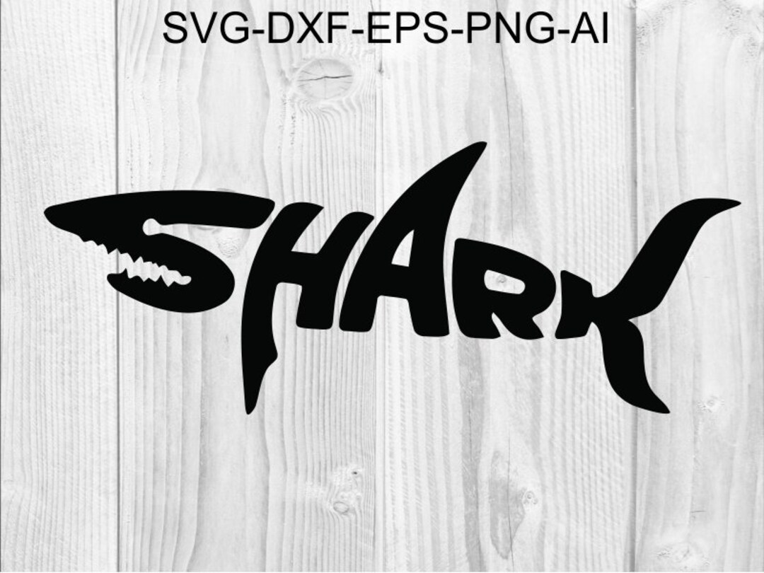 Shark SVG 5 Shark Attack Svg Dfx Eps Png, Print and Cut File for ...