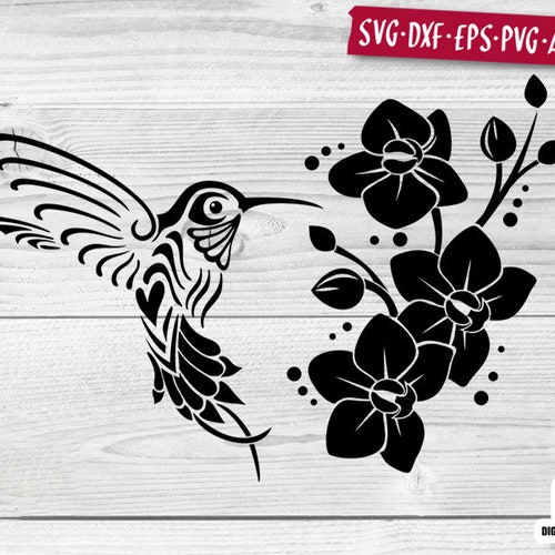Hummingbird SVG Bird SVG - Etsy