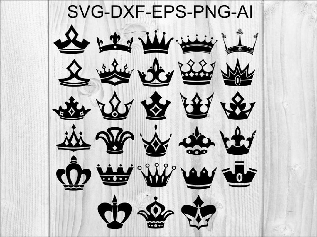 Crown Svg 1 Bundle Royal Crown Svg File Crown Svg Bundle King Crown Svg