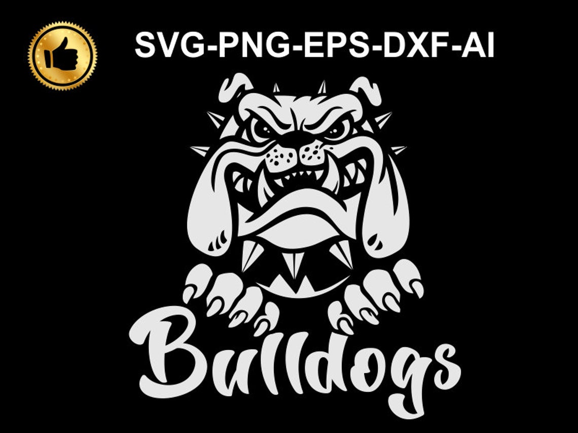 Bulldogs SVG 2 Bulldog SVG Bulldog Clipart Bulldog Cut Files - Etsy