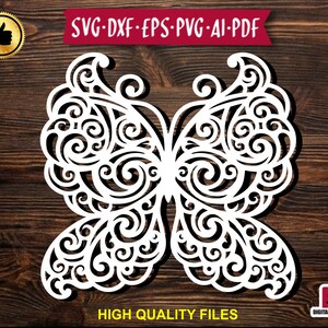 Butterfly SVG #2 Floral Bundle Svg Heart and Butterflies Butterfly Svg ...