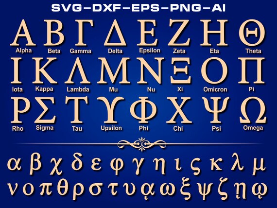 Get To Know The Greek Alphabet, From Alpha To Omega, 55% OFF