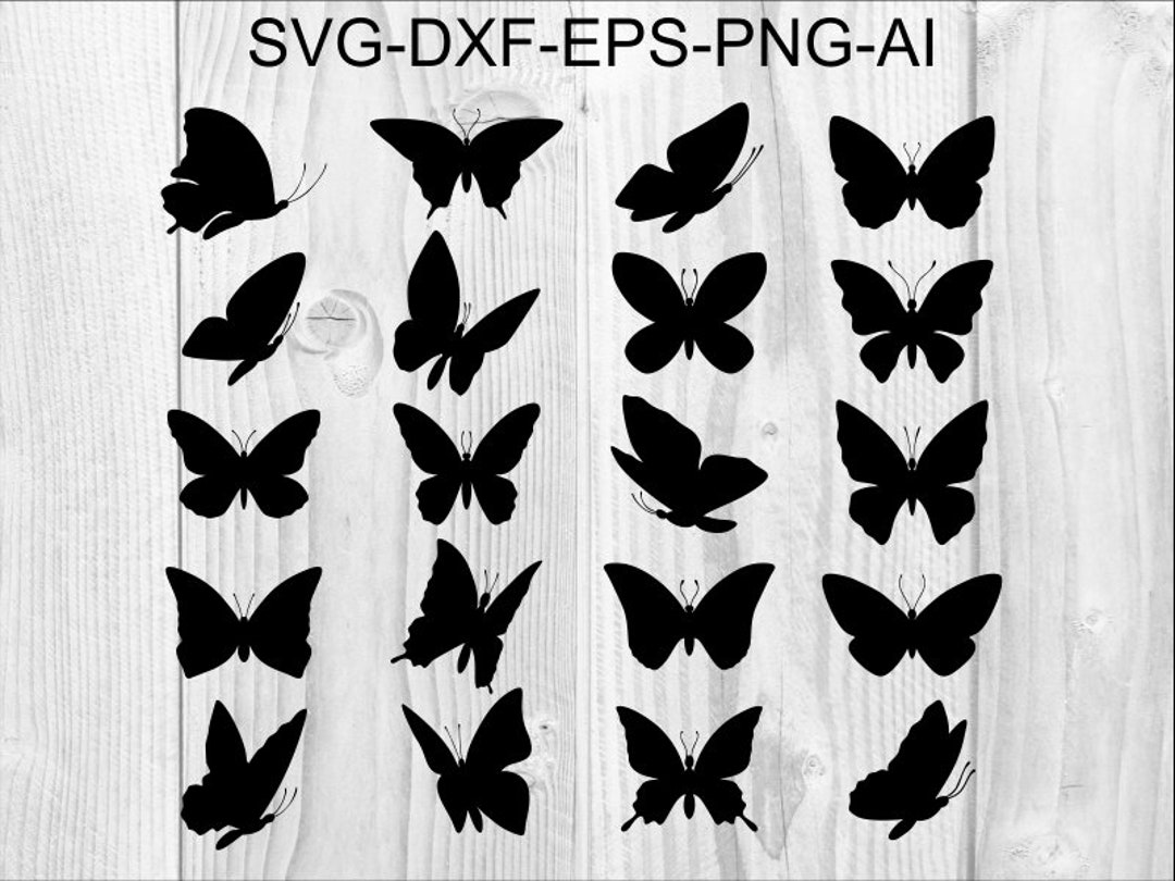 Butterfly Svg 3 Butterfly Svg Bundle Layered Butterfly Bundle Cricut ...