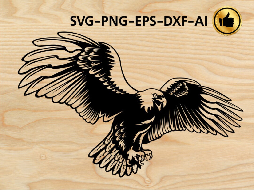 Eagle SVG Eagle Clipart Eagle Cut Files for Silhouette Files for Cricut ...