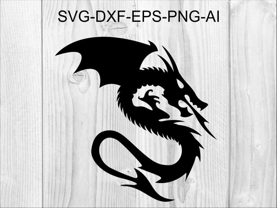 Dragon Design SVG #5 Dragon SVG Dragon T-shirt Dragon Clipart Dragon ...