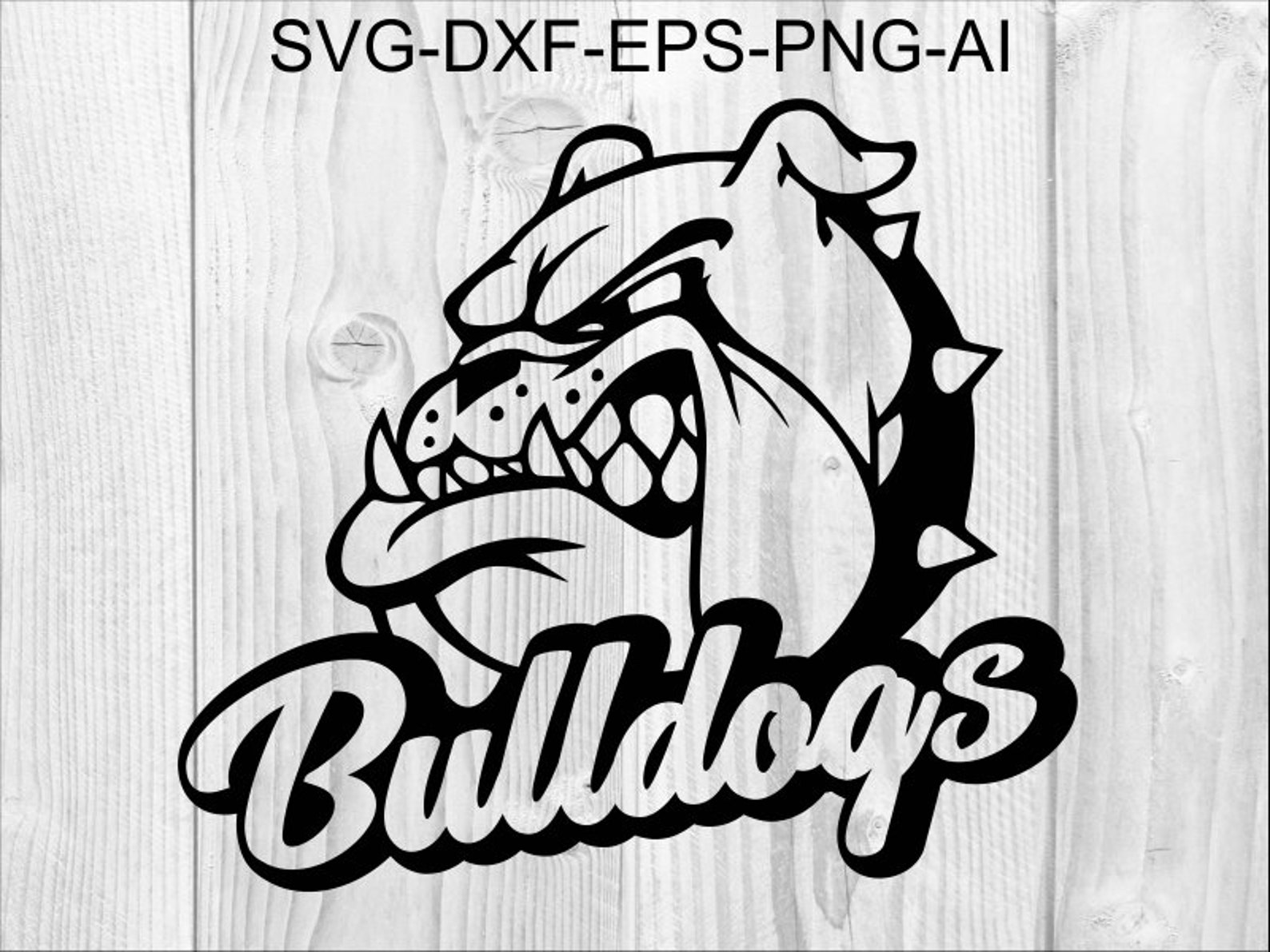 Bulldogs SVG 2 Bulldog SVG Bulldog Clipart Bulldog Cut - Etsy