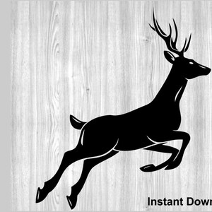 Deer SVG 5 Antlers SVG Deer SVG Deer Clipart Deer Cut Files for ...