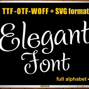 Alphabet SVG 7 Fonts Cut File Calligraphy Font Svg Handwritten Script ...