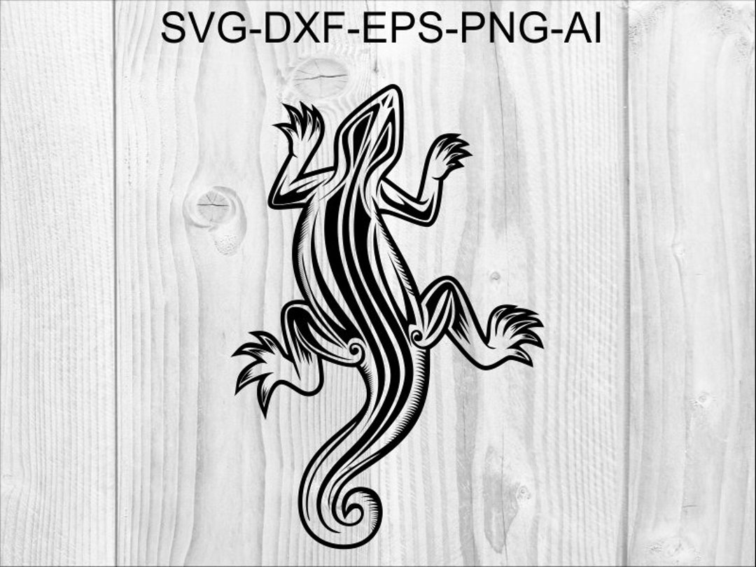 Lizard SVG #2 Gecko SVG - Lizard Cut Files - Files for Cricut, Gecko ...
