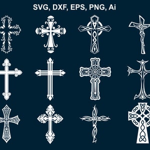 Cross Svg File Cross Circle Svg Cross Frame Svg Cross Monogram Svg ...