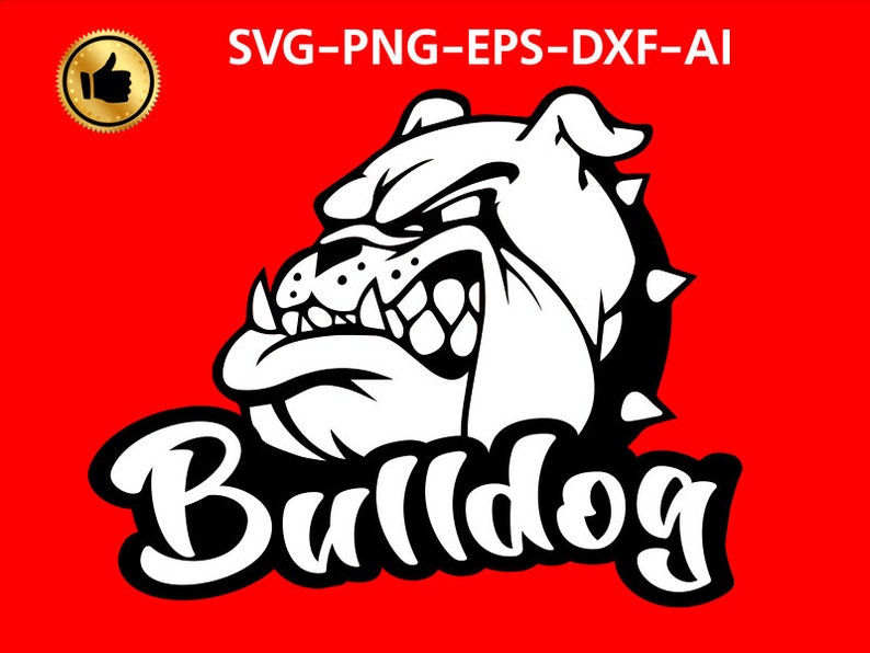 Bulldogs SVG Bulldog SVG Bulldog Clipart Bulldog Cut Files - Etsy