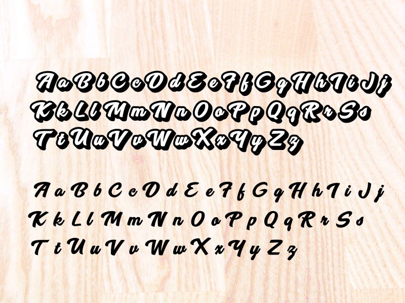 Alphabet SVG 1 Fonts Cutfile Calligraphy Font Svg - Etsy Australia
