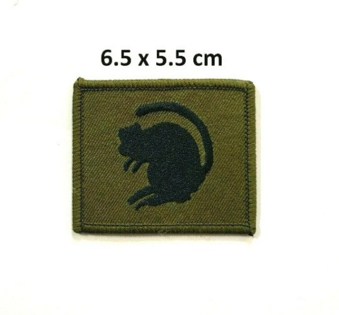 4th Infantry Armoured Brigade Rat Badge Army TRF Patch Military Sew on ...