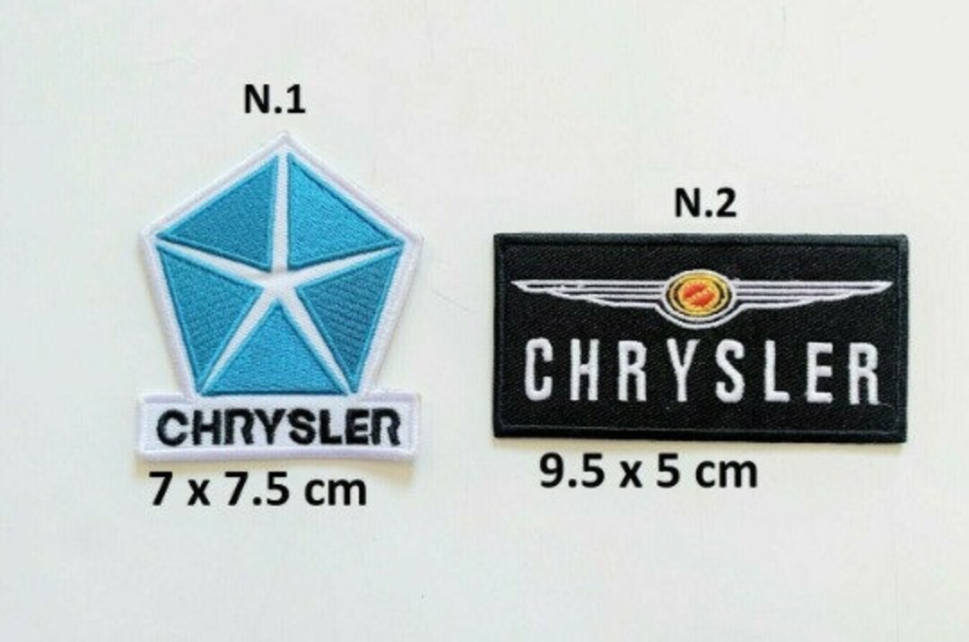 Sport Car Logo CHRYSLER Embroidered Iron on Sew on Patch Badge New ...