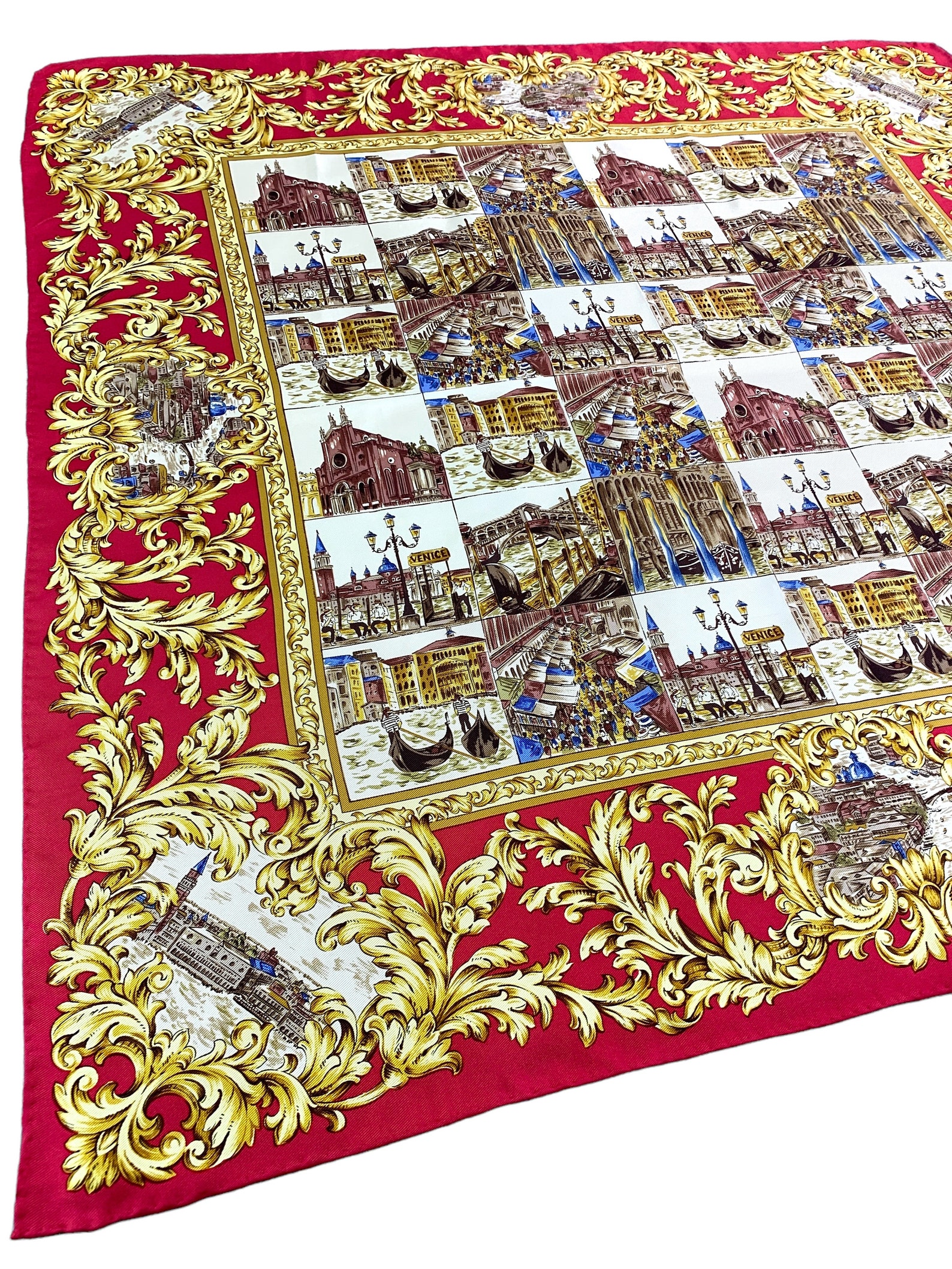 Vintage Scarf Marca Silk Scarf Japanese Shawl Marca Square Scarf ...