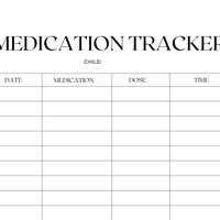 Printable Weekly Medication Tracker: Pill & Supplement Log (PDF) - Etsy UK