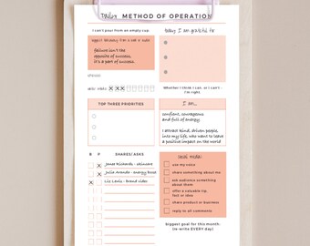 Network Marketing Daily Planner - Etsy