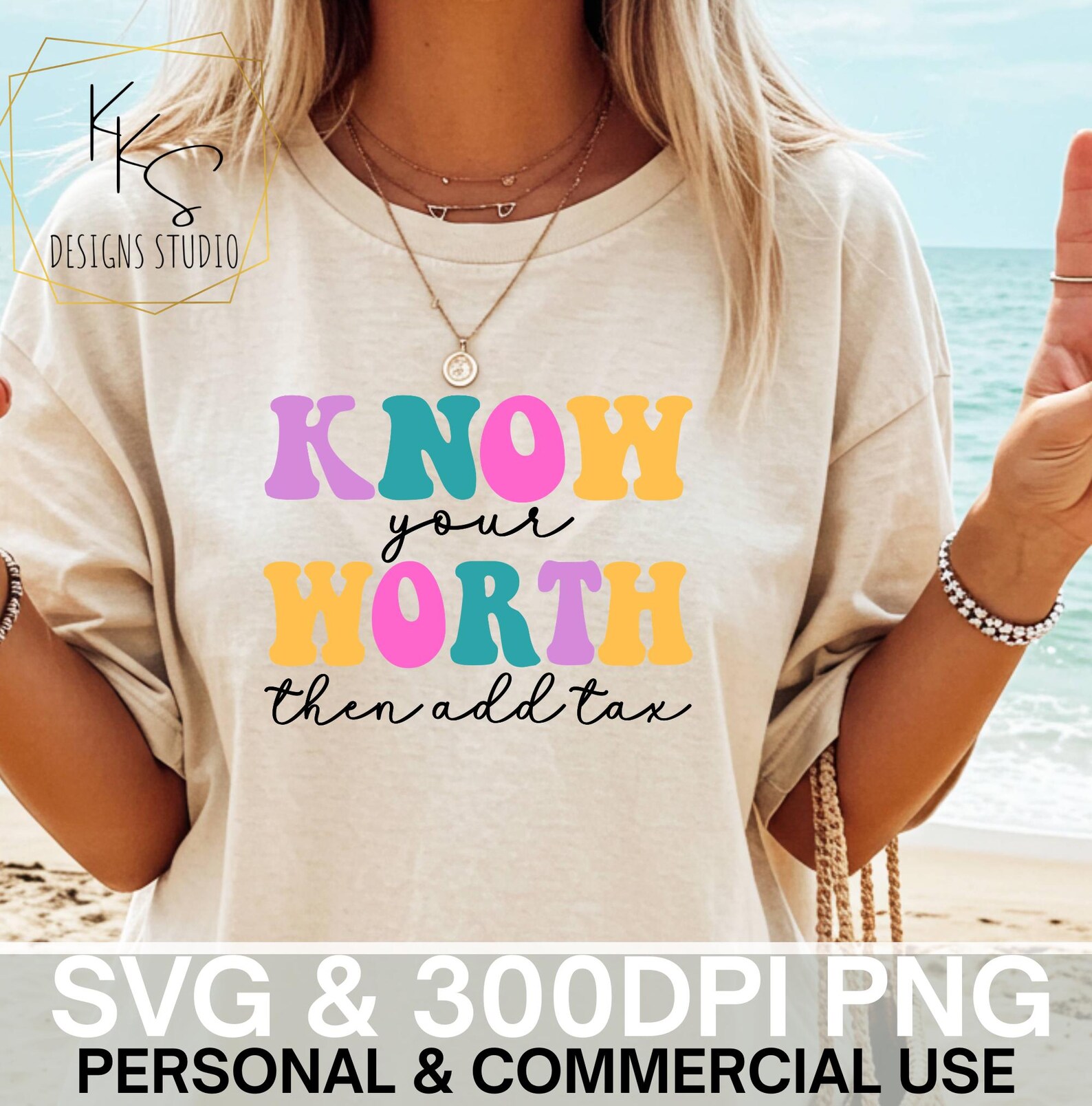 Know Your Worth Svg Png - Self Love Svg Png - Inspirational File ...