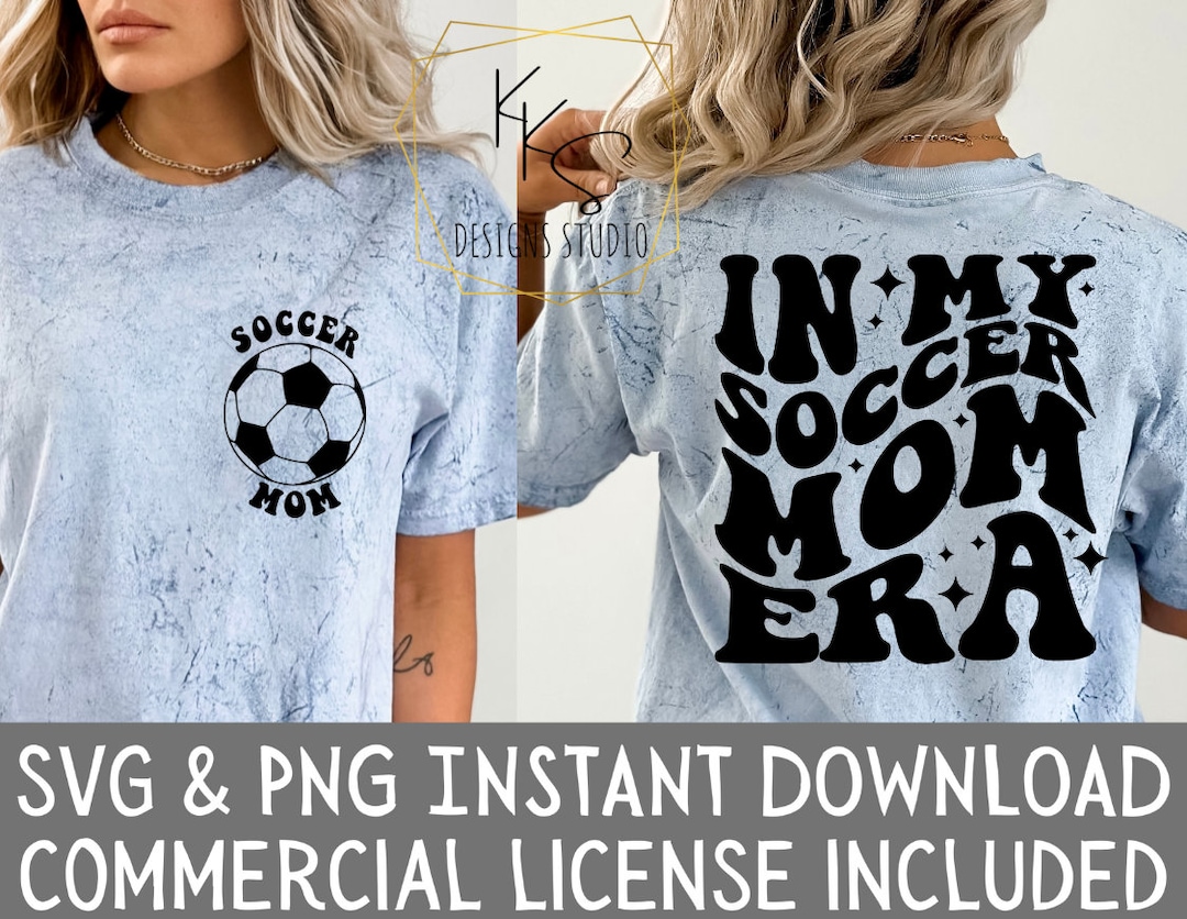 In My Soccer Mom Era Svg Png Soccer Mom File Instant - Etsy