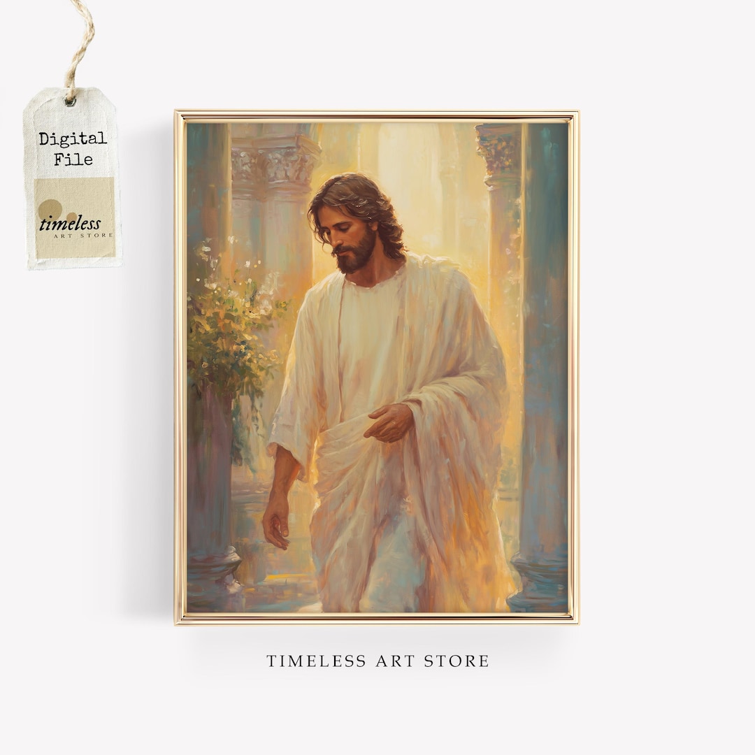 Jesus Christ Painting | Christian Wall Art | LDS Portrait of Christ ...