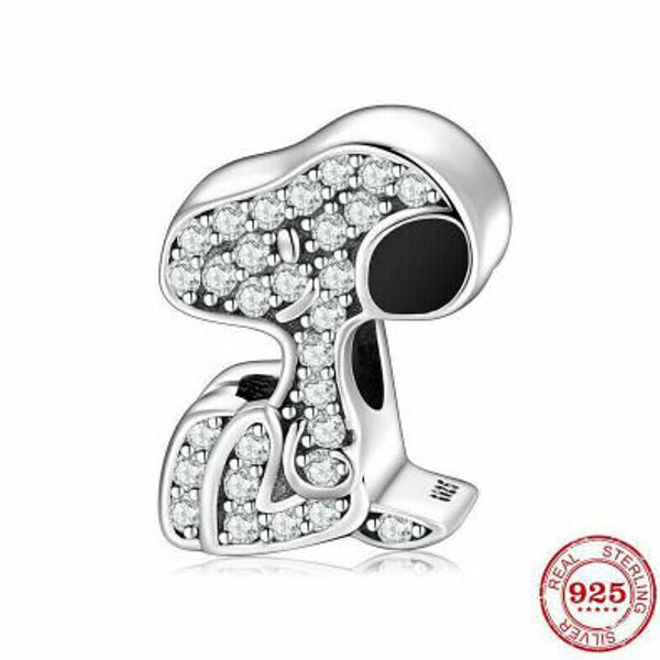 Pandora Snoopy Charm - Etsy