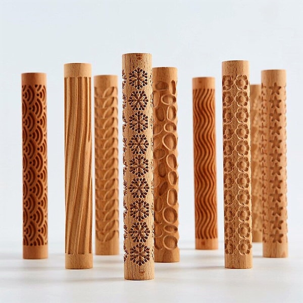Embossed Rolling Pin - Etsy