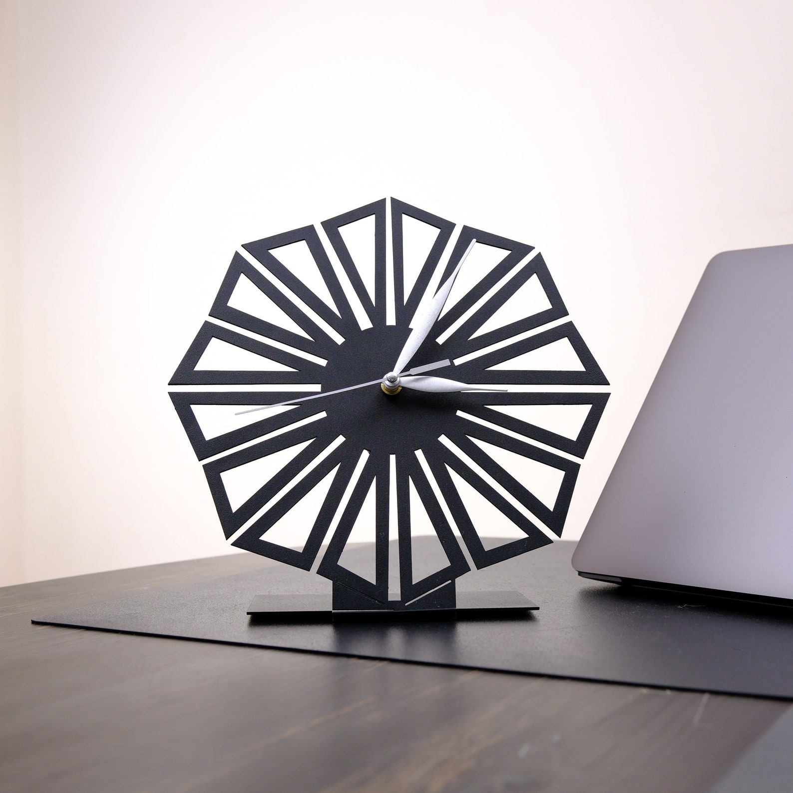 Modern Round Circle Desk Clock Office Accessories for Women - Etsy