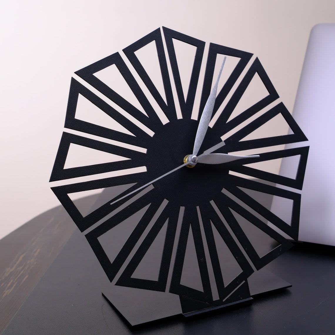 Modern Round Circle Desk Clock Office Accessories for Women - Etsy