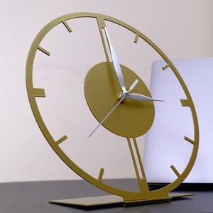 Unique Office Desk Clock Office Decors Women Desk Tabletop - Etsy