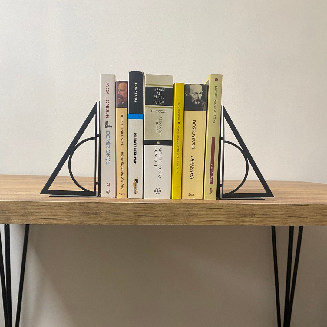 HP Metal Bookends Wizard Bookend HP Bookend Unique Gift - Etsy