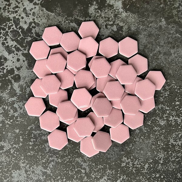 Pink Mosaic Tiles - Etsy