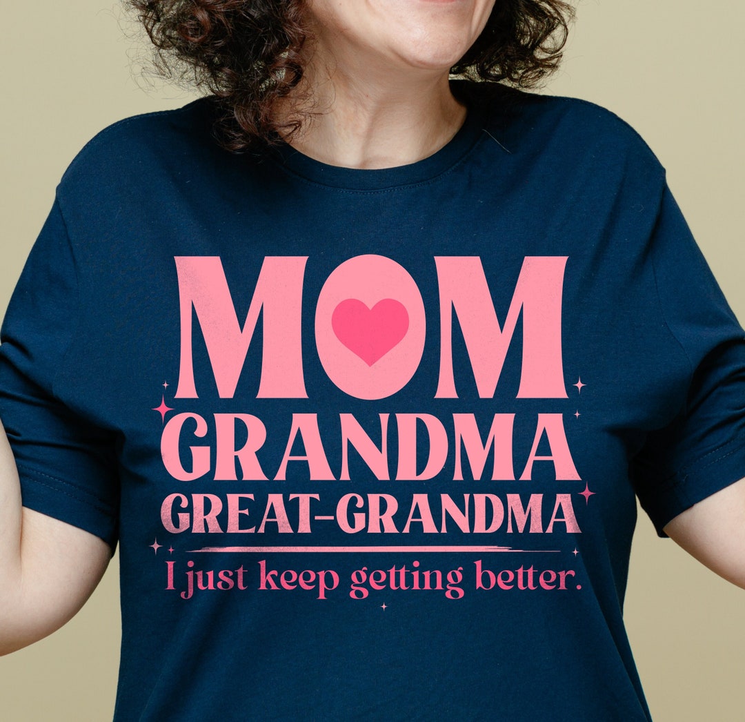 Mom Grandma Great Grandma Svg New Grandma 2024 Svg Great Grandma Svg