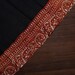 Rust Colour Saree With Black Border Pure Mulberry Silk - Etsy