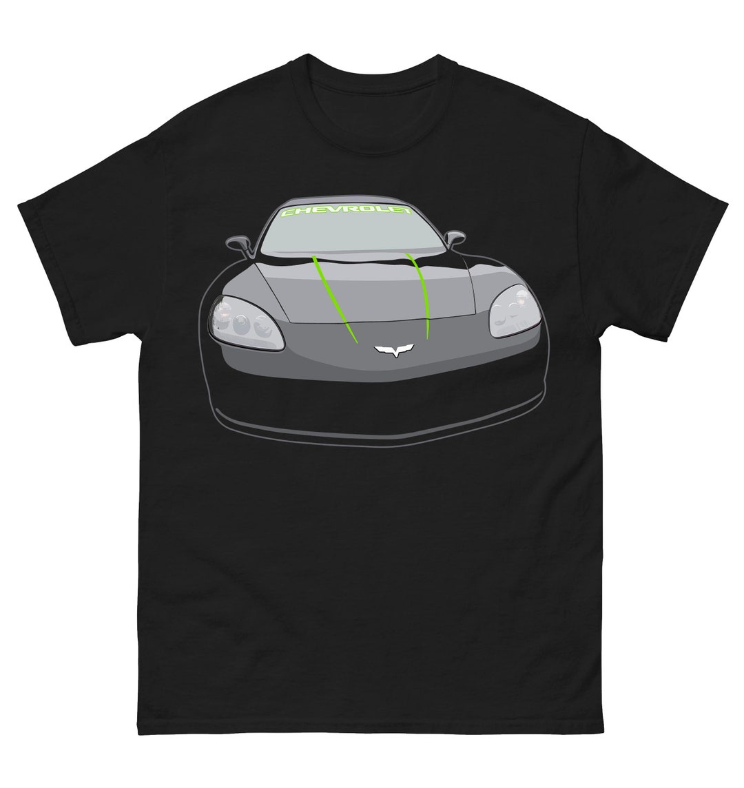 Muscle Car Shirt Chevrolet Corvette C6 Chevy T Shirt Retro - Etsy