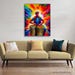 Abstract Conga Drummer Art Print: Percussionist Gift, Salsa Music ...