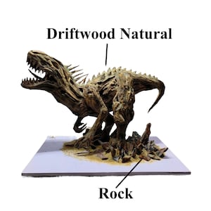 Tyrannosaurus Rex Fish Tank Drift Wood Aquarium Aquascape Rock ...