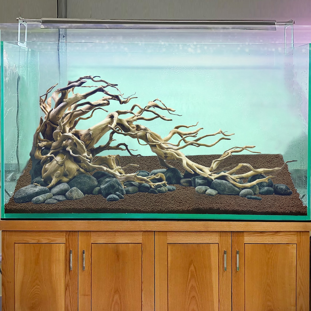Drift Wood Bonsai Aquarium Rock Pebble Art Aquascape Real Driftwood ...