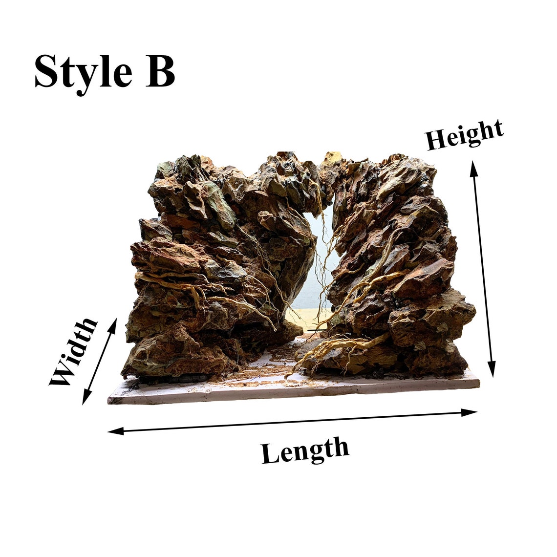 Dragon Stone Aquarium Aquascape Landscape Bonsai Fish Tank - Etsy