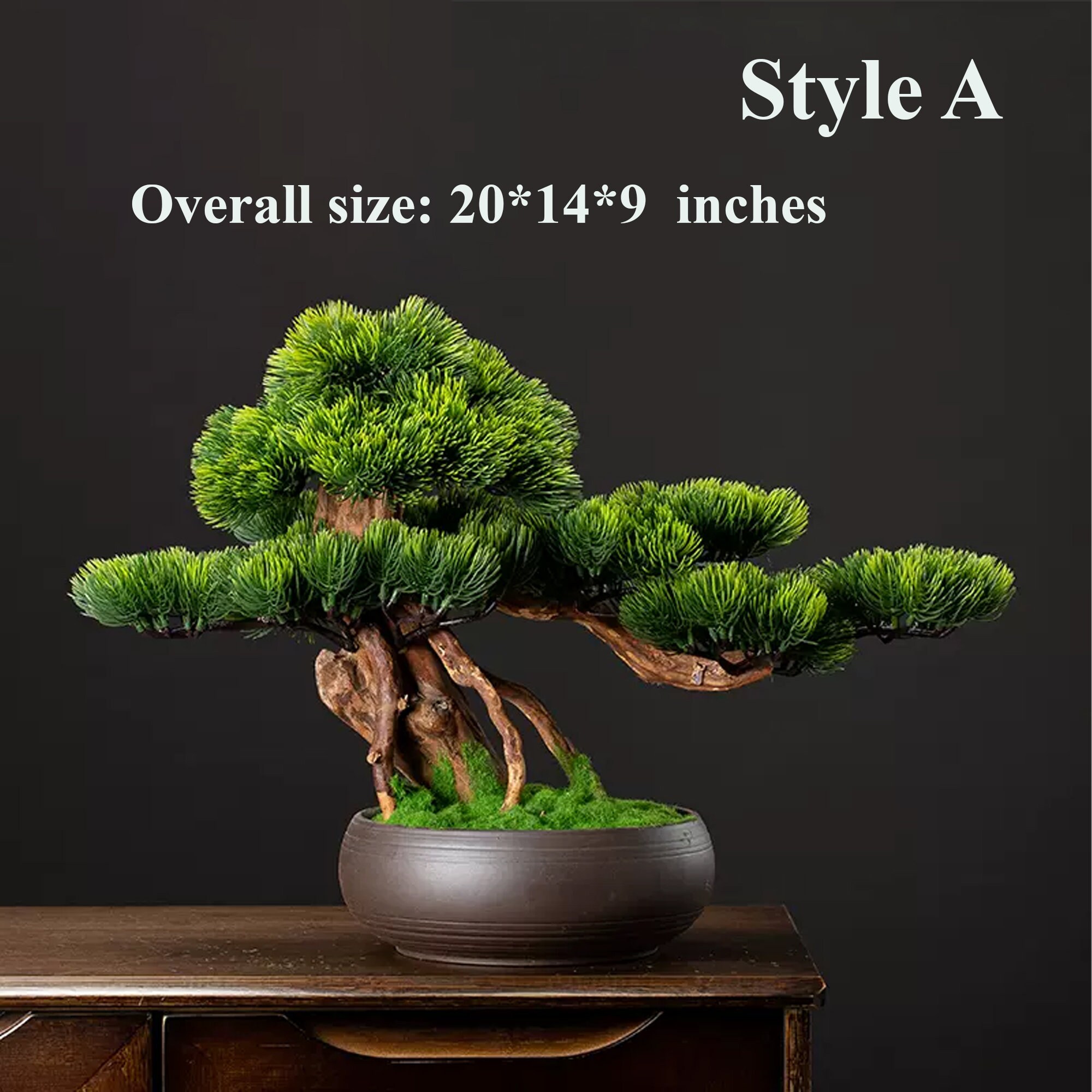 Drift Wood Bonsai Tree Artificial Plants Hand Made Desk Bonsai - Etsy