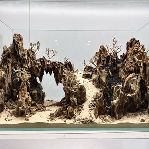 Dragon Stone Aquarium Aquascape Bonsai Driftwood Large Fish Tank ...