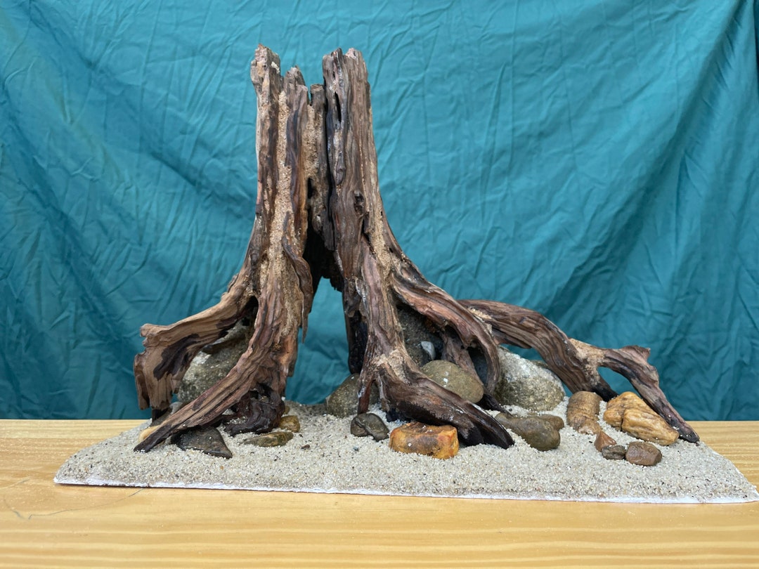 Aquarium Tree Stump Driftwood Bonsai Aquascaping Wood Fish Tank Plant ...