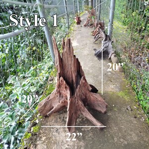 Tree Stump Driftwood Aquarium Wood Large Aquascape Decor Fish Tank ...