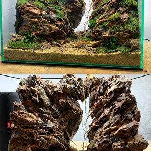 Dragon Stone Aquarium Aquascape Landscape Bonsai Fish Tank Decorations ...
