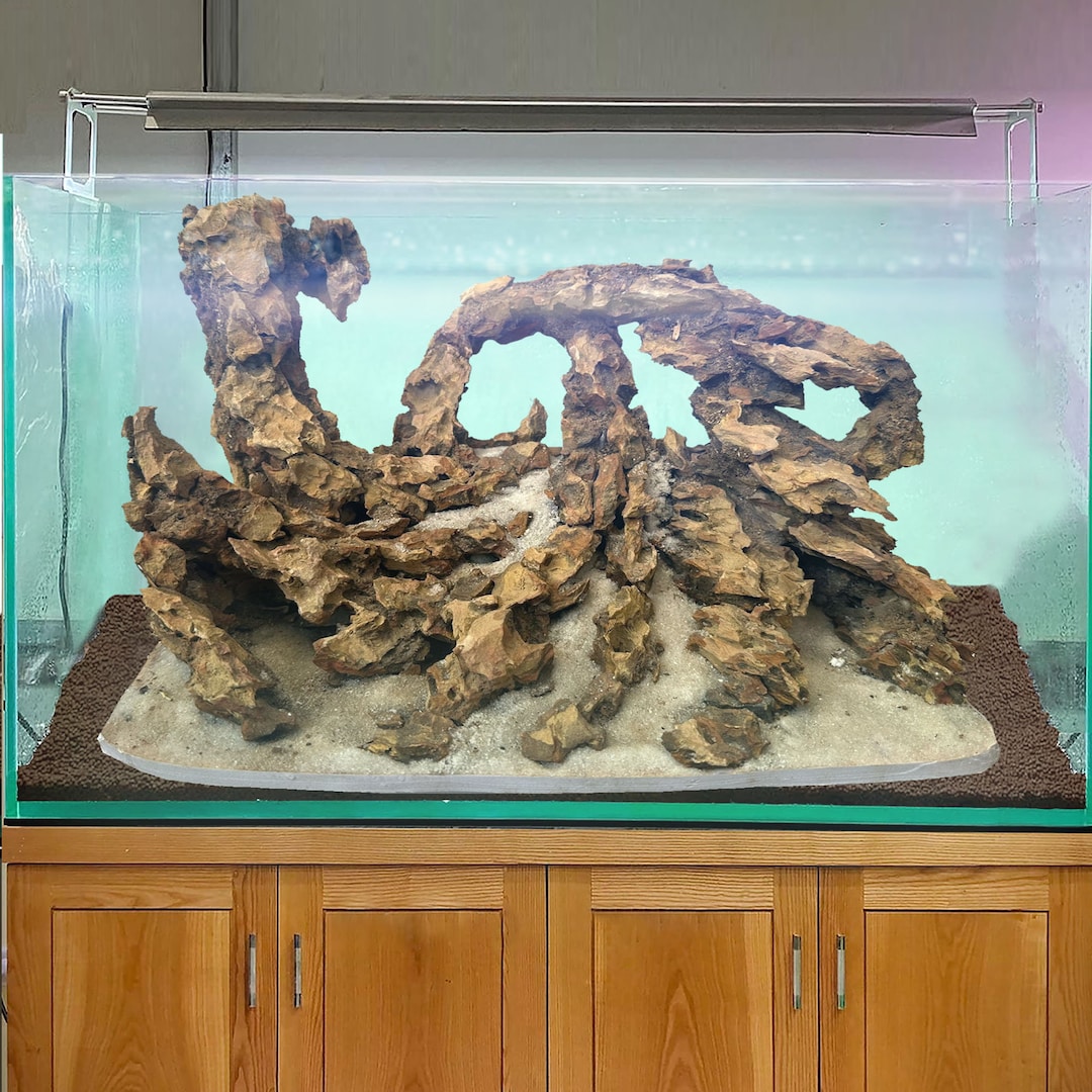 Dragon Stone Aquarium Aquascape Rock Cave Aquascape Hardscape Fish Tank ...