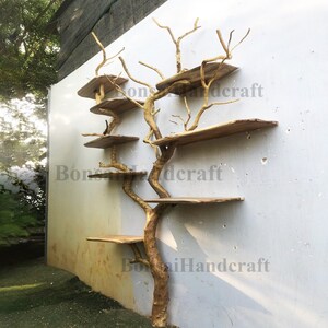 Tree Branch Shelf Wall Mounted Floating Bookshelf Tree Bookshelf Ive ...